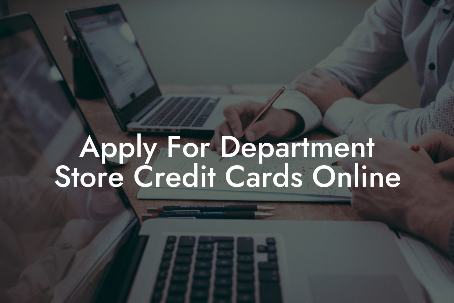 Apply For Department Store Credit Cards Online - Flik Eco