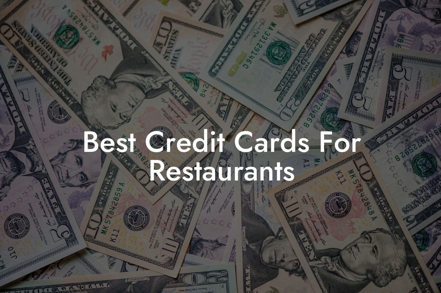 Best Credit Cards For Restaurants - Flik Eco