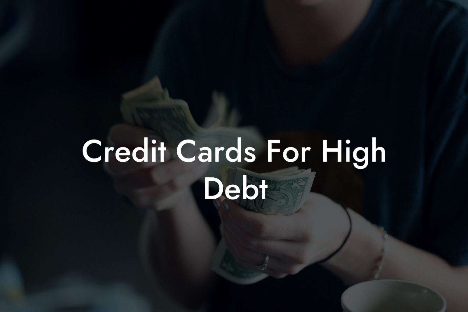 Credit Cards For High Debt - Flik Eco