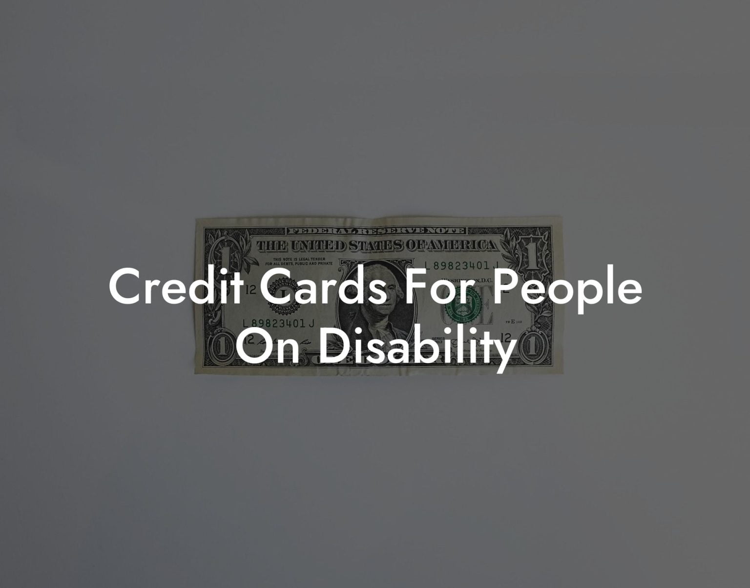 Credit Cards For People On Disability - Flik Eco