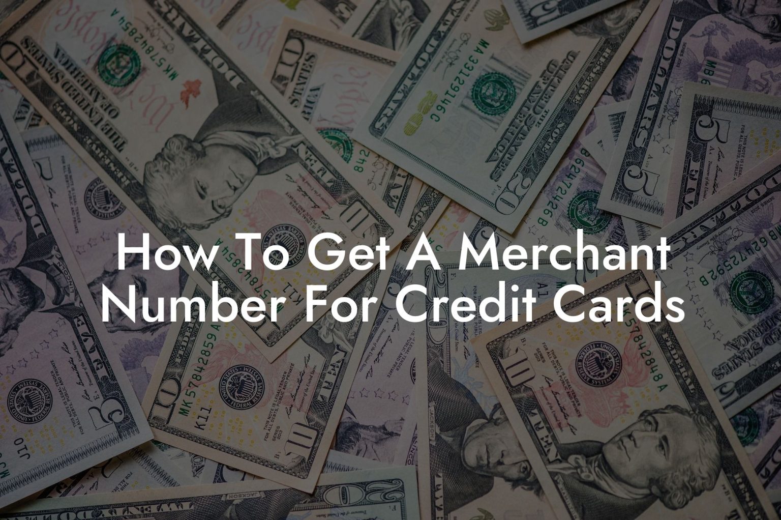 How To Get A Merchant Number For Credit Cards - Flik Eco