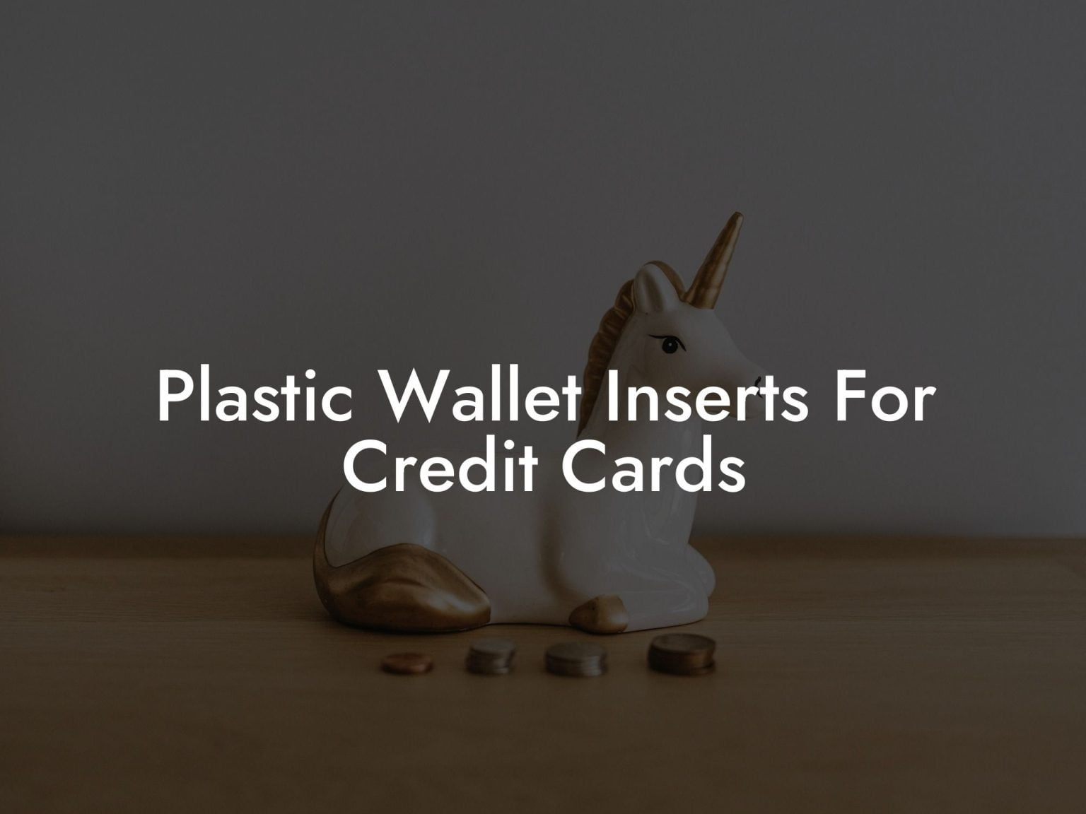 Plastic Wallet Inserts For Credit Cards - Flik Eco
